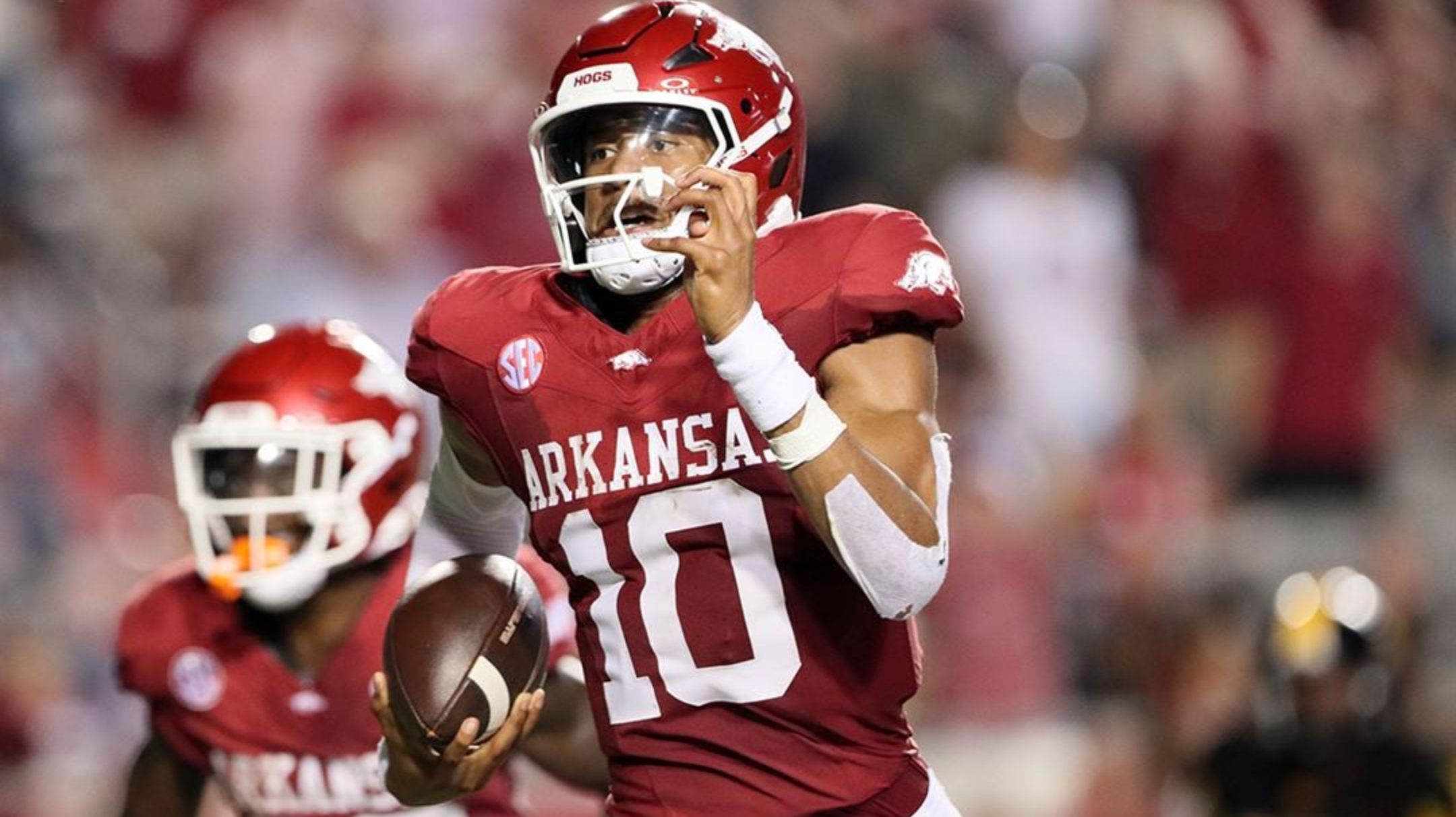 NFL Prospect to Watch: Arkansas QB Taylen Green | Draft Nation